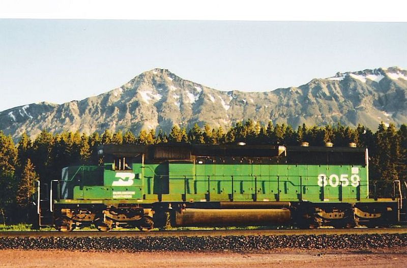 SD 40-2 8059 On The Point